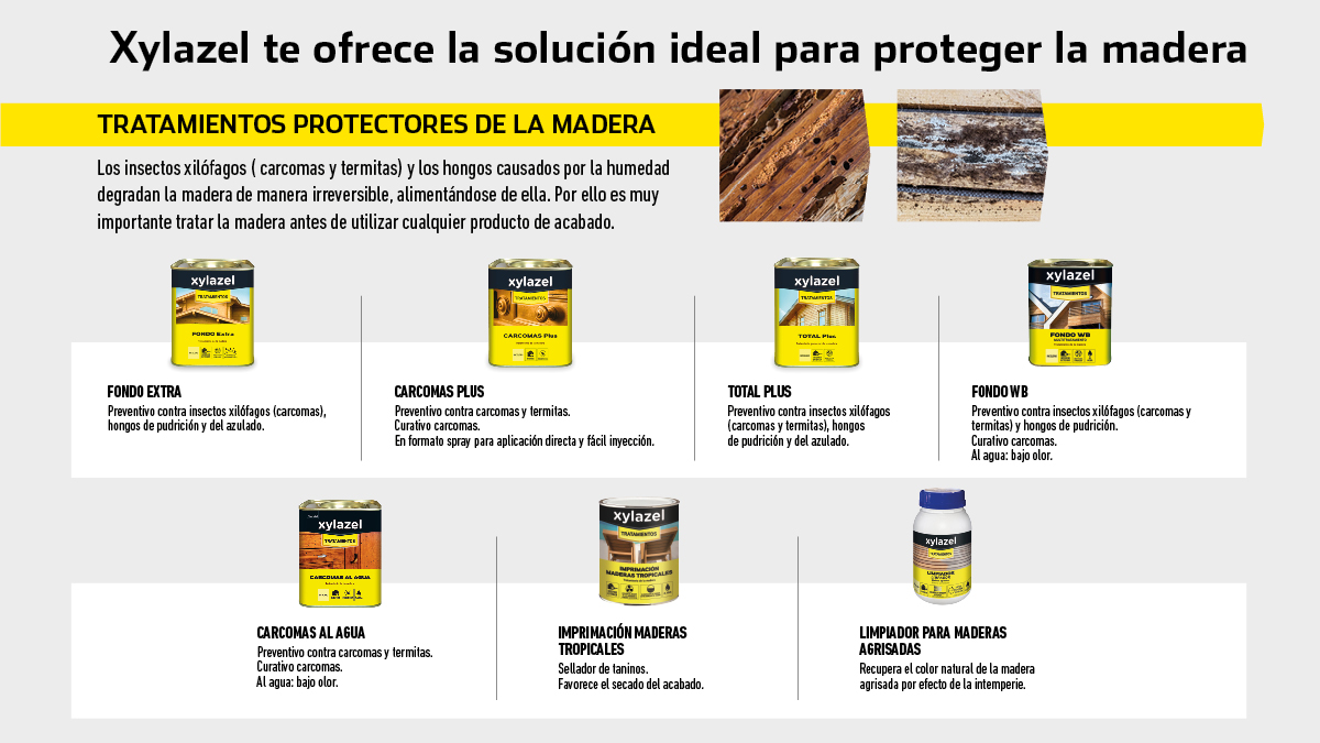 Preparación y tratamiento de la madera | Xylazel